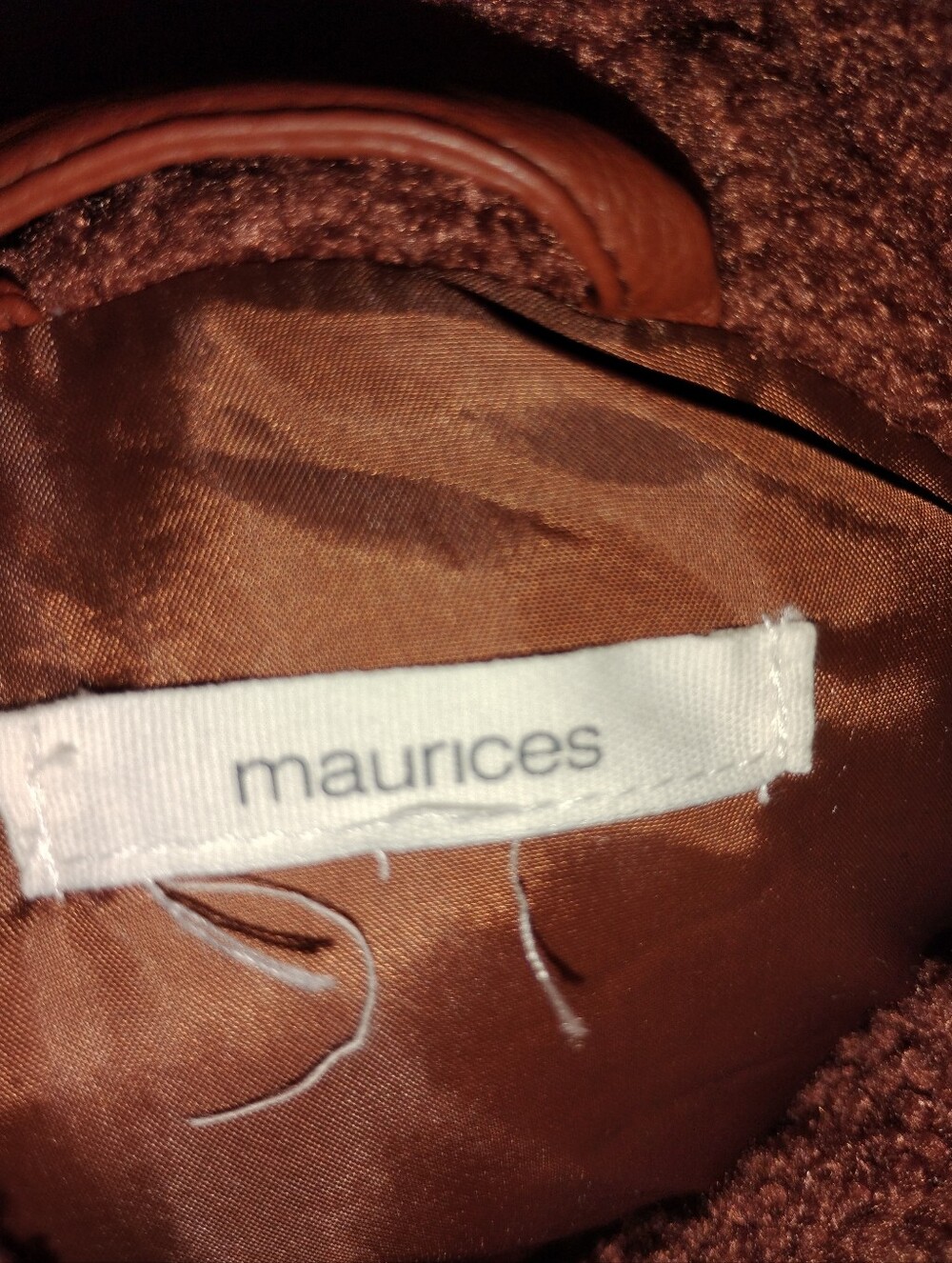 Maurices | Jackets & Coats | Maurices Tanbrown Puffer Vest With Sherpa ...